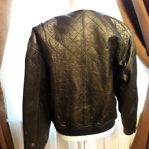 Express | Jackets & Coats | Vintage Express Quilted Leather Jacket ...